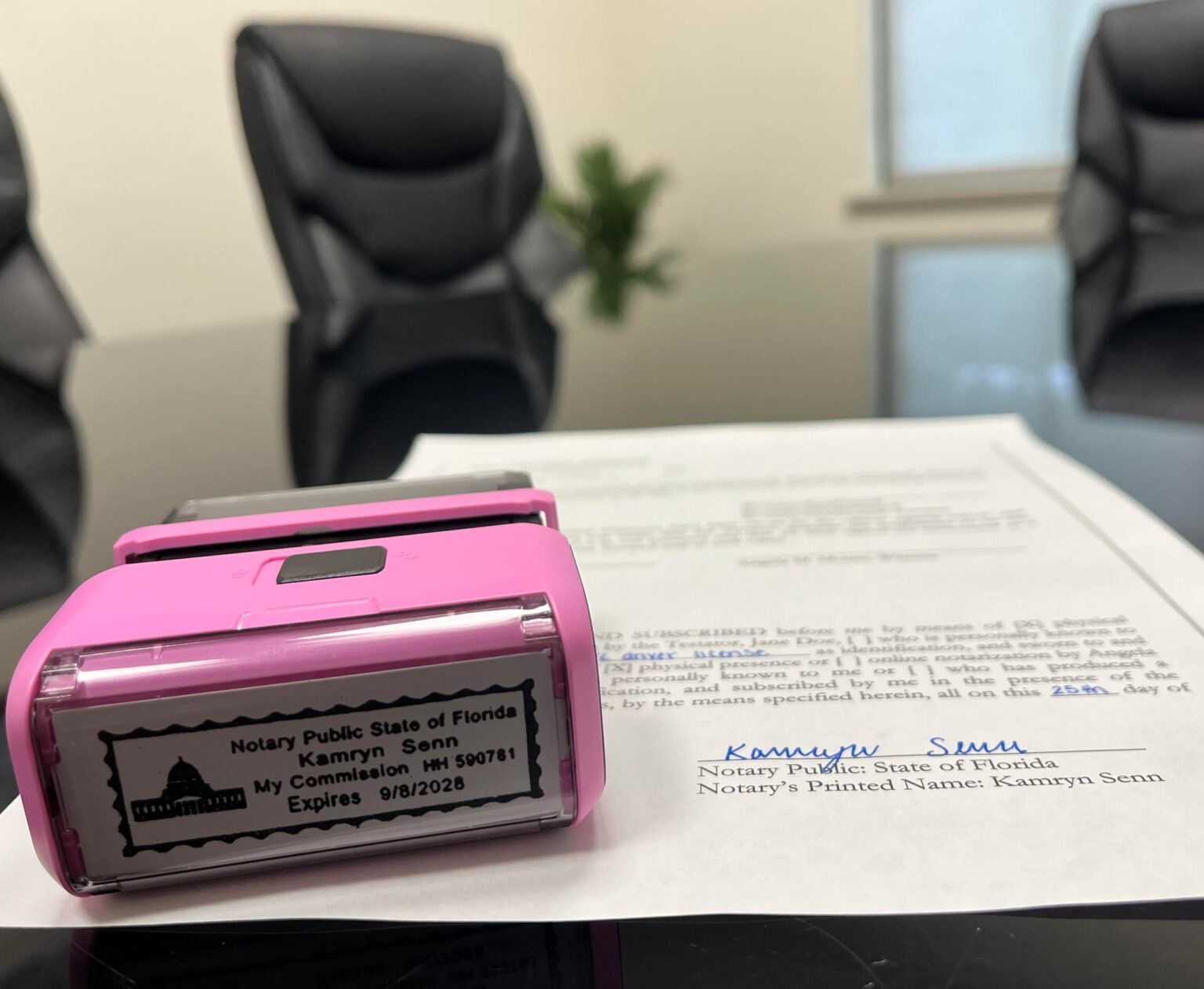 Notary Services | PTM Trust and Estate Law